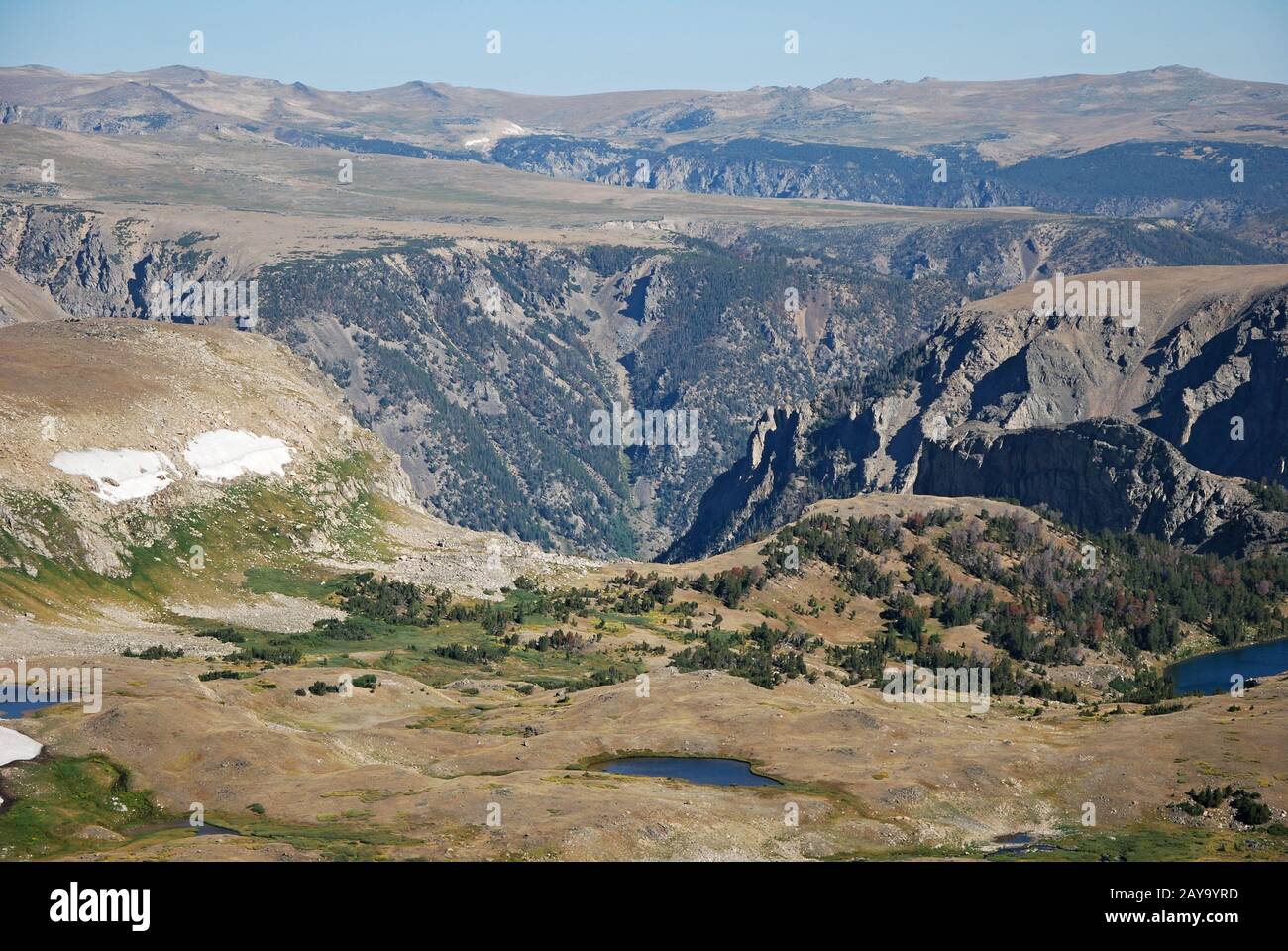 Beartooth Mountains, Montana Stock Photo - Alamy