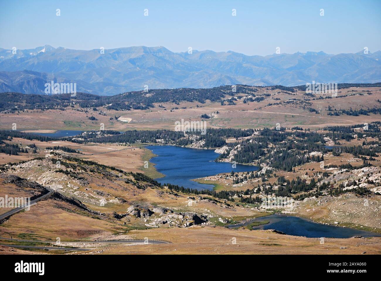 Beartooth Mountains, Montana Stock Photo - Alamy