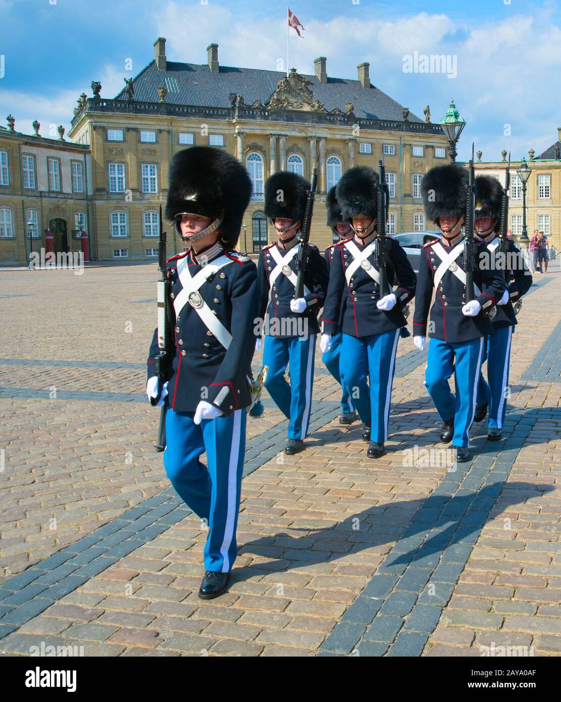 Danish royal guard hi-res stock photography and images - Alamy