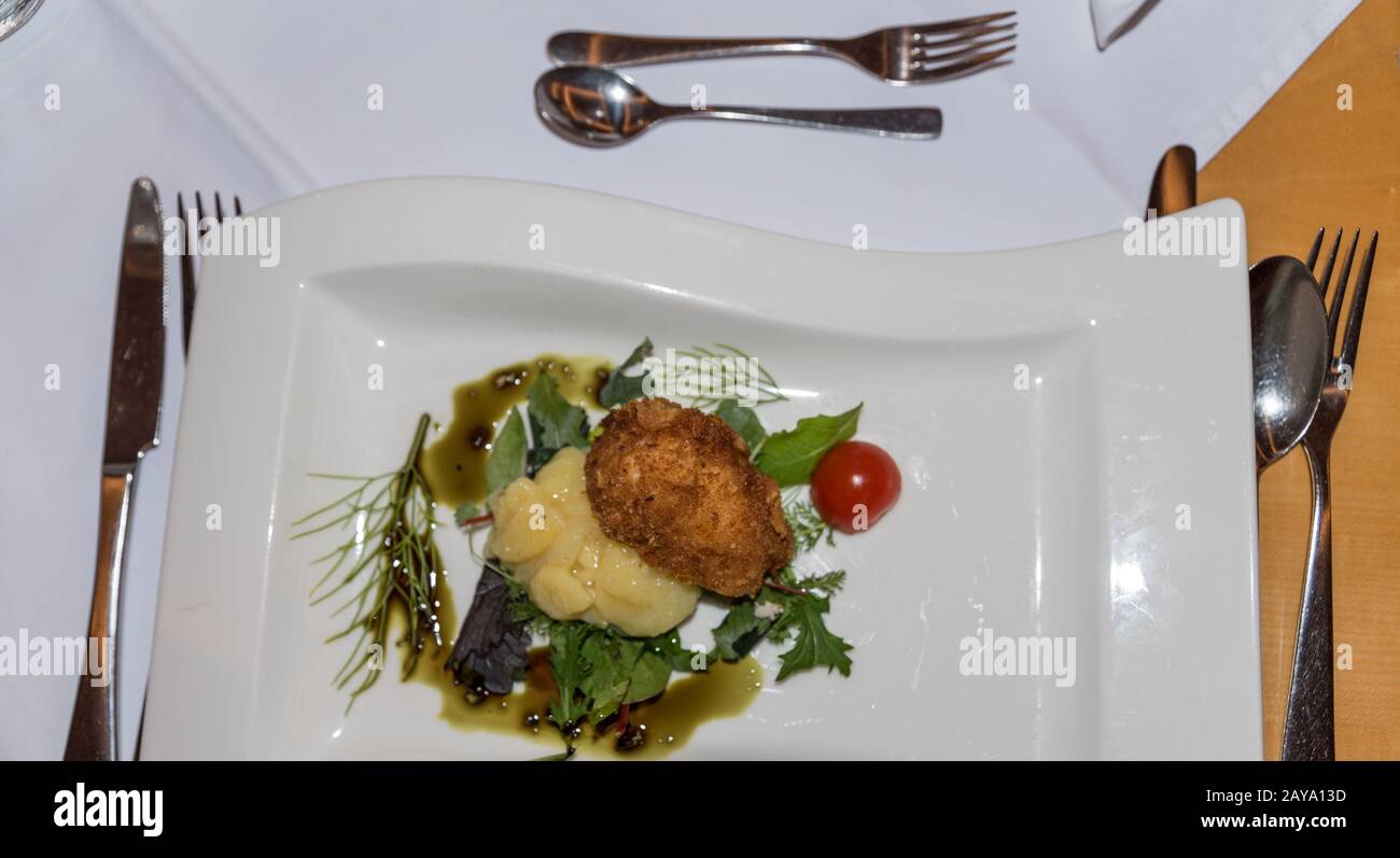 Dinner menu main dishes hi-res stock photography and images - Alamy