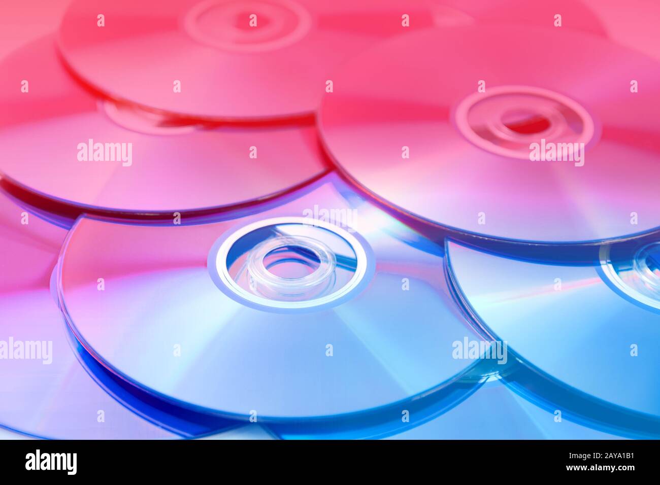 CD, DVD stack Stock Photo - Alamy