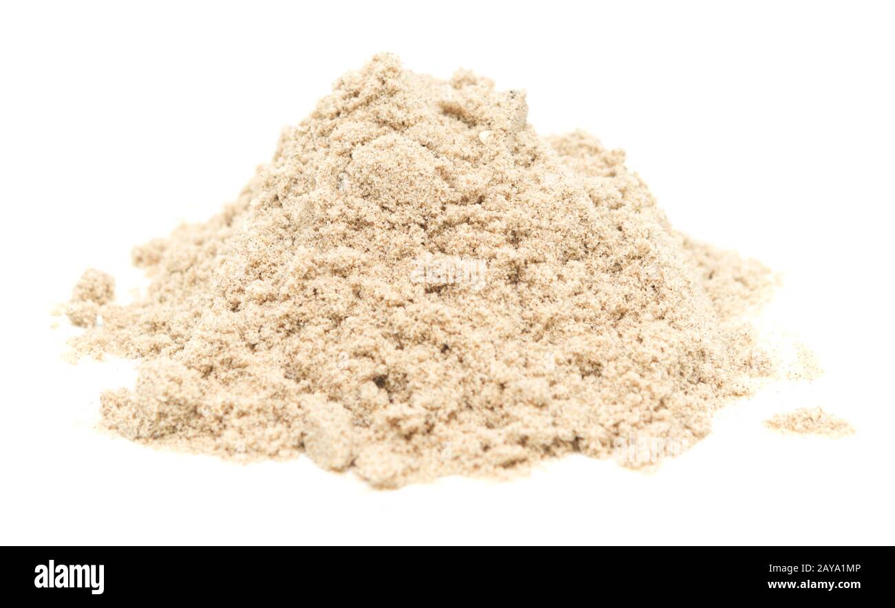 Sand on white Stock Photo - Alamy