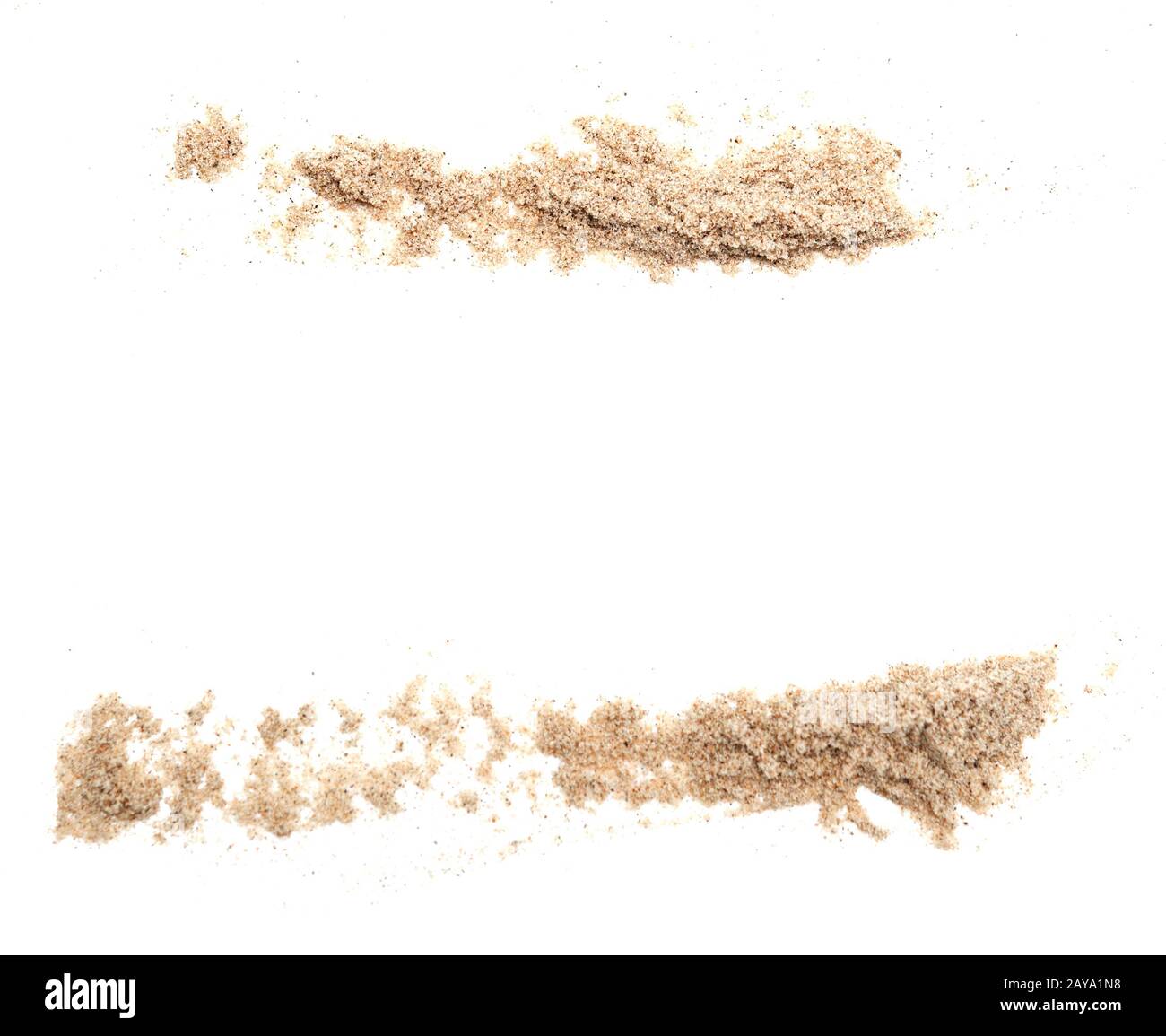 Sand on white Stock Photo - Alamy