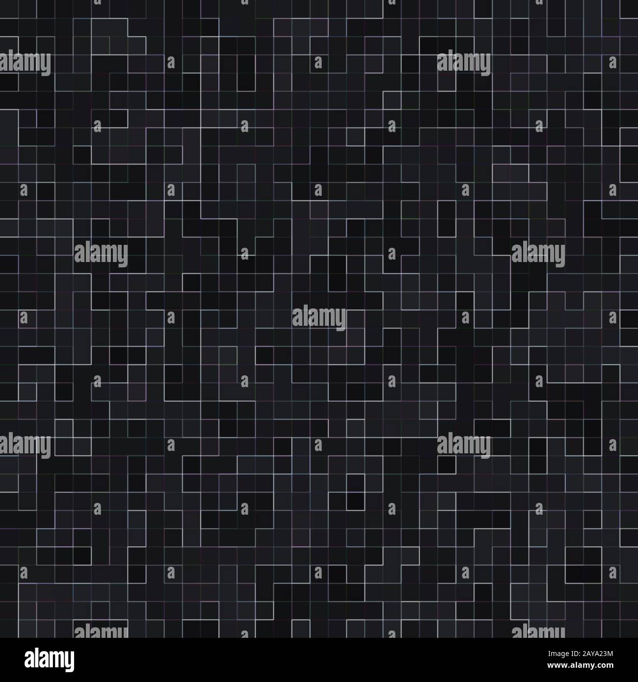 Abstract Seamless Pattern. Luxury Black Mosiac Texture abstract ceramic ...