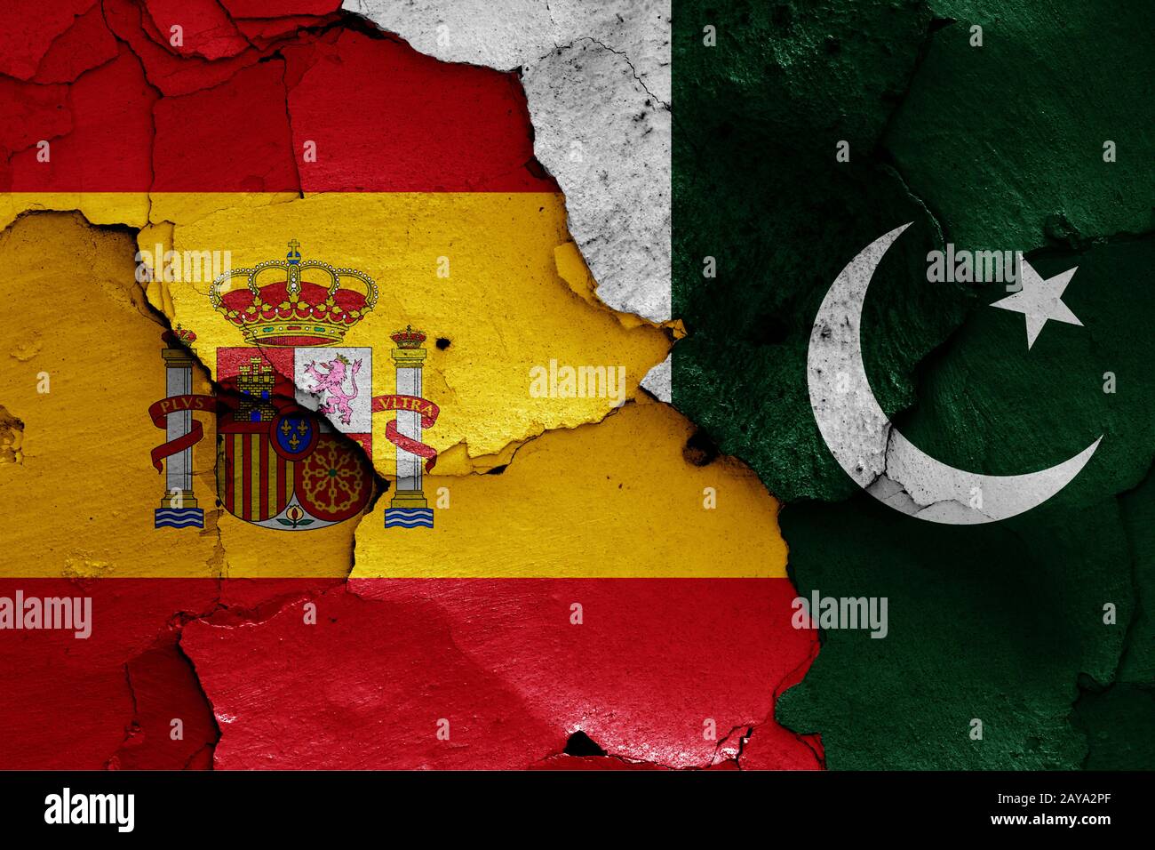 Spain pakistan flag hi-res stock photography and images - Alamy