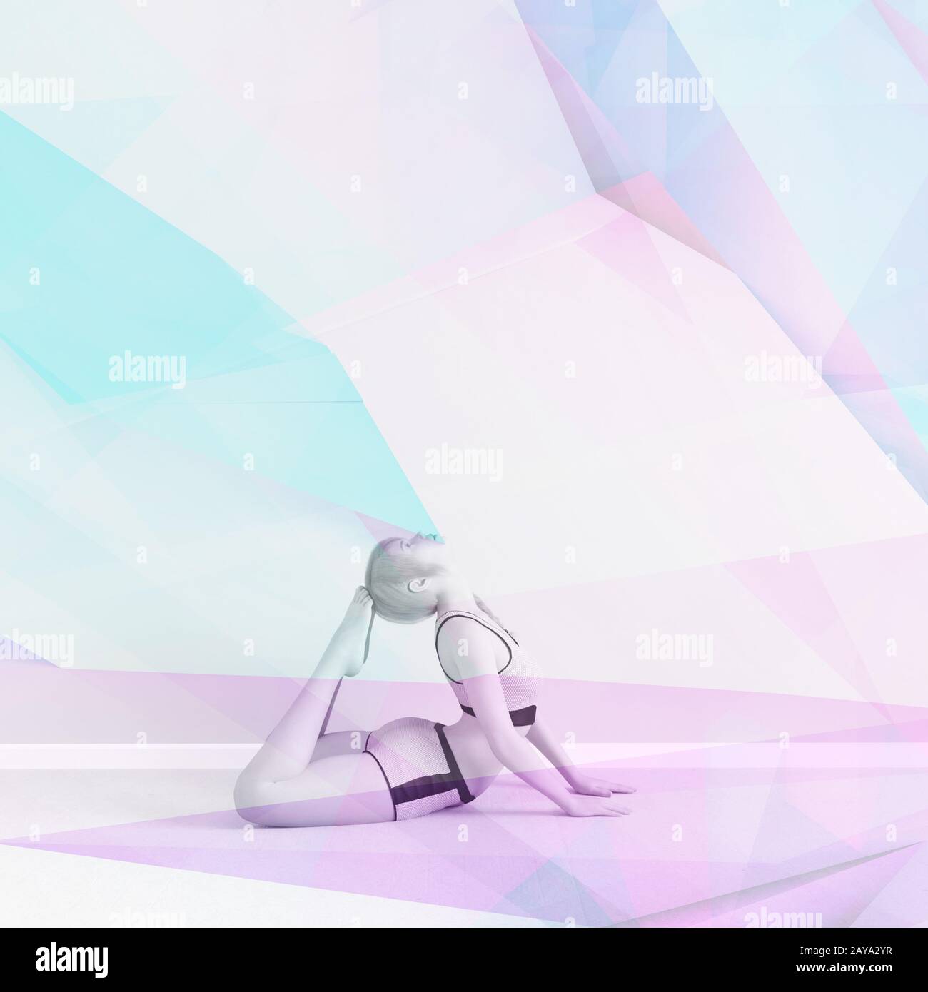 Creative yoga hi-res stock photography and images - Alamy