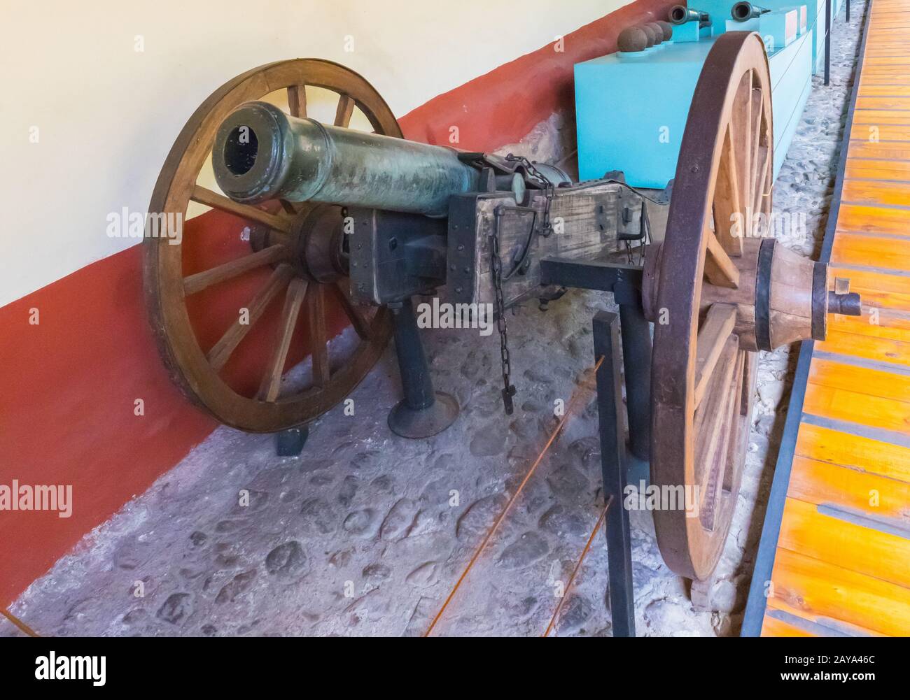 Bogota cannon of the Spanish artillery of 1700 House Museum Quinta ...