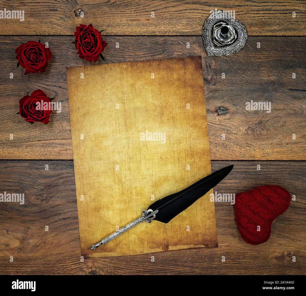 Ink stand and quill hi-res stock photography and images - Alamy