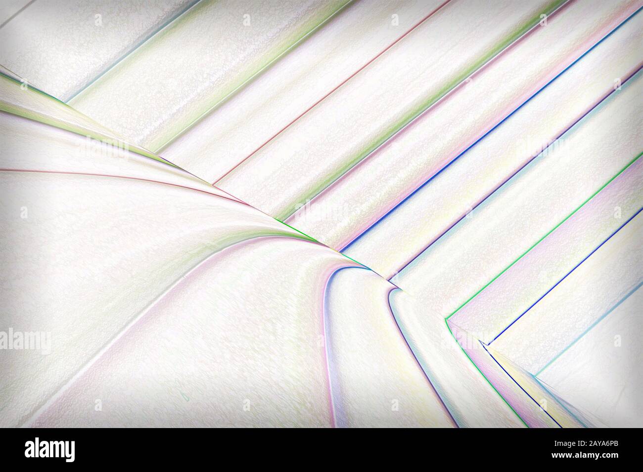 Abstract light background with different colored lines Stock Photo - Alamy