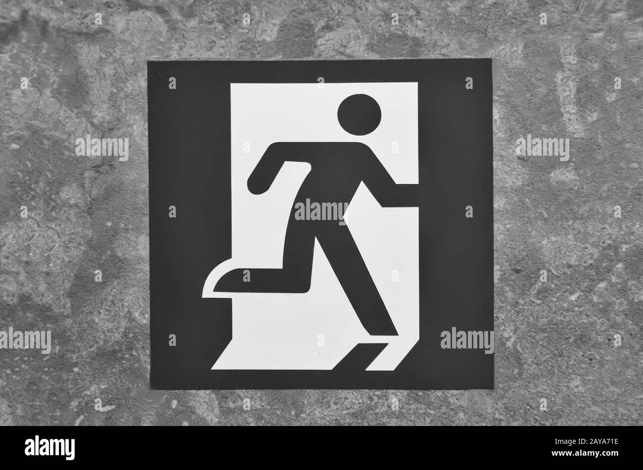 Signal indicating the direction of movement of people Stock Photo - Alamy