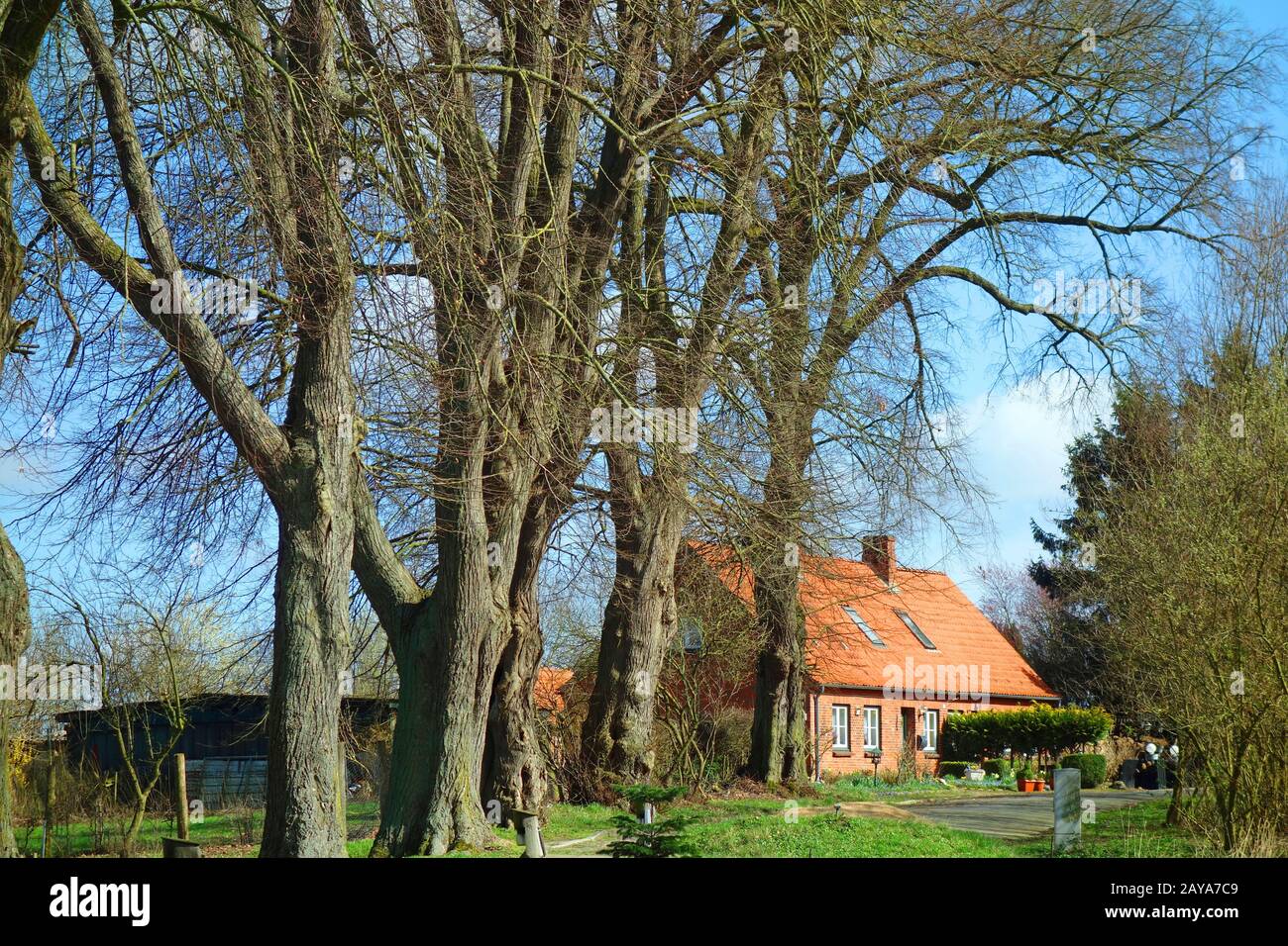 Old farm house germany north hi-res stock photography and images - Alamy