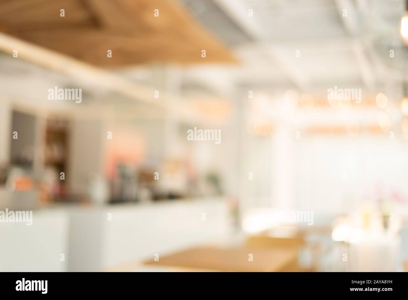 blurred abstract coffee shop background Stock Photo - Alamy