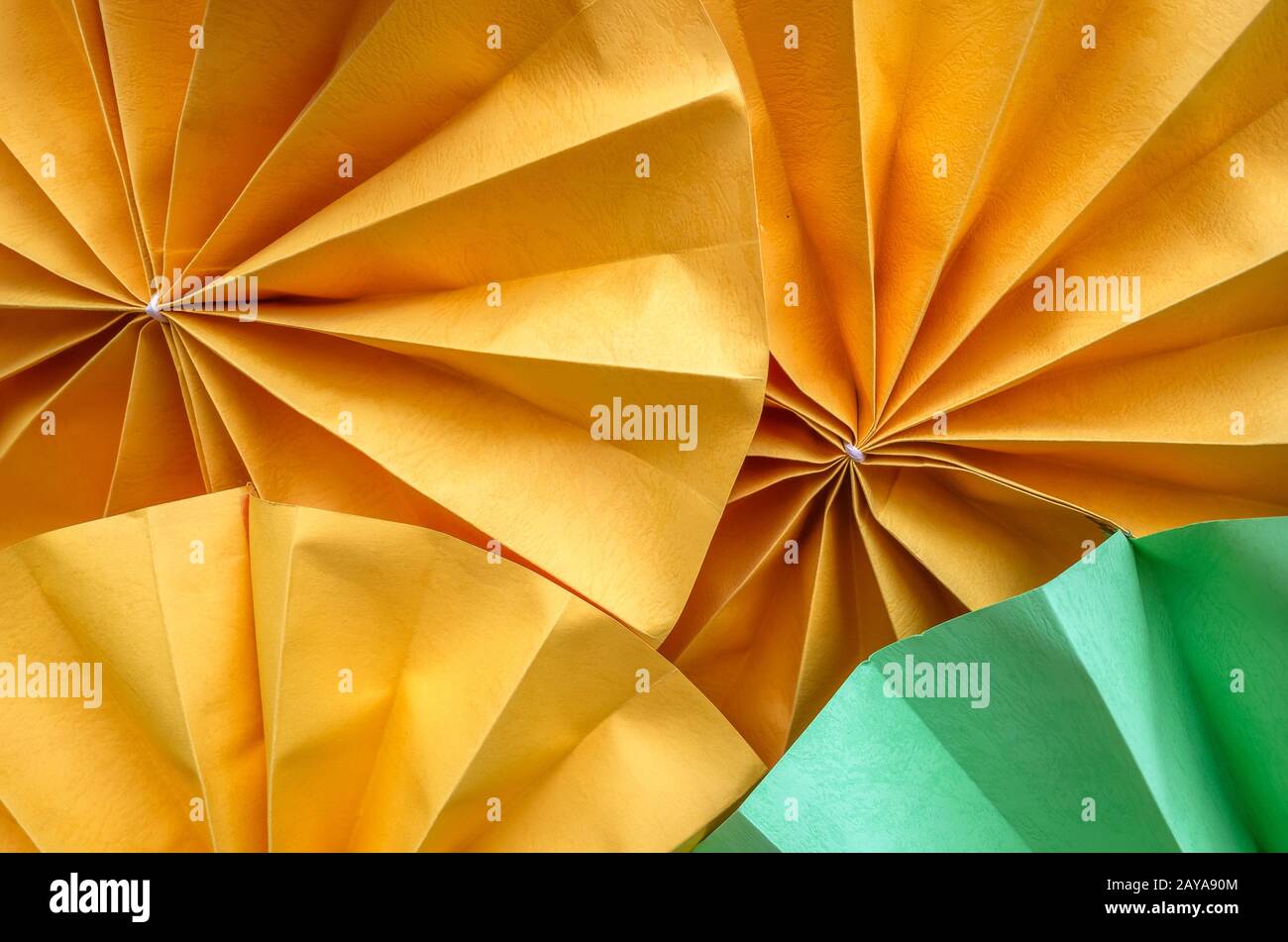 circle craft homemade paper Stock Photo - Alamy