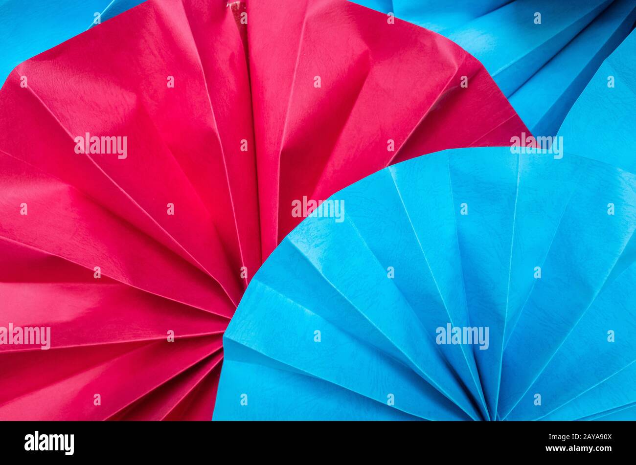 circle craft homemade paper Stock Photo - Alamy