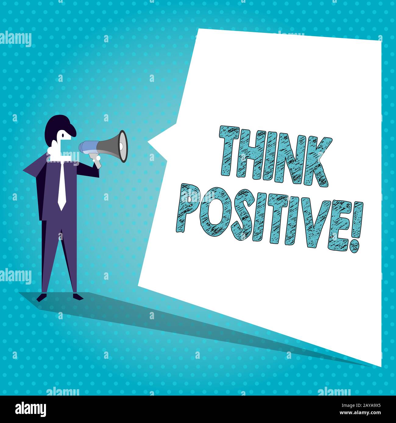 Positive thinking text hi-res stock photography and images - Alamy