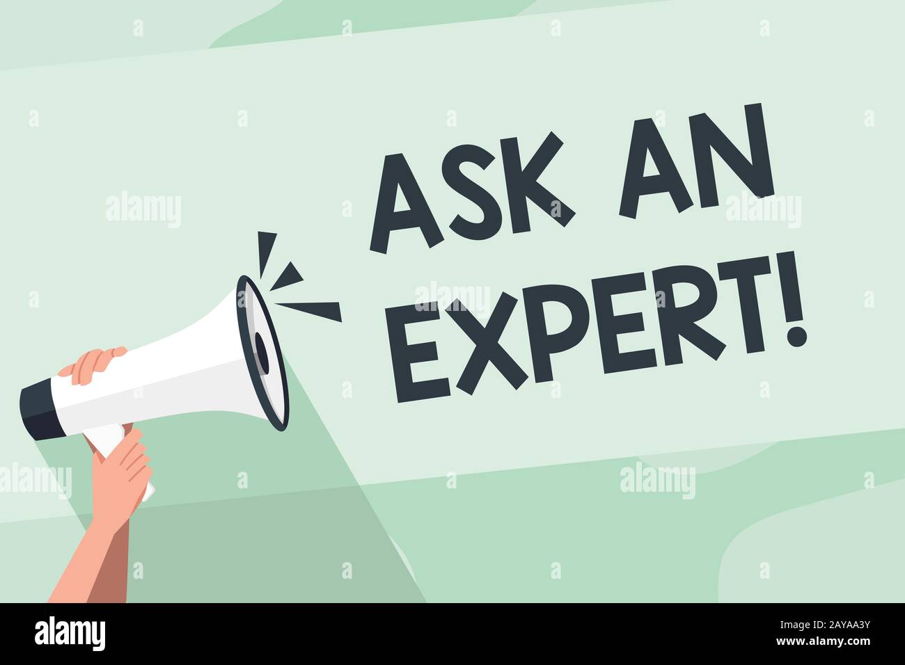 Word writing text Ask An Expert. Business concept for confirmation that ...