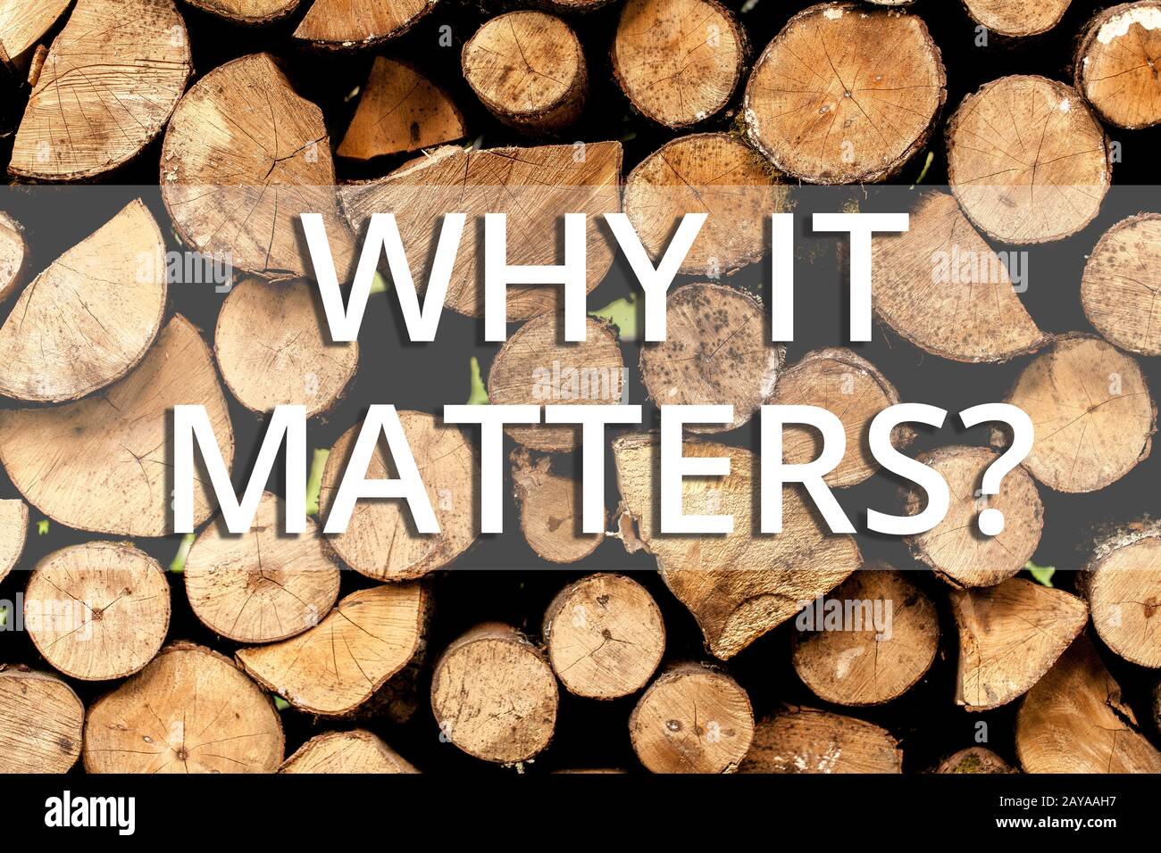 Writing note showing Why It Matters question. Business photo showcasing ...