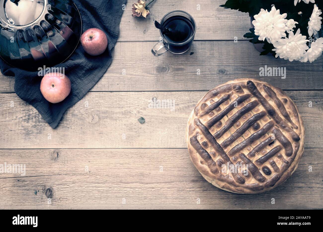 Birthday cake on dining table hi-res stock photography and images - Alamy