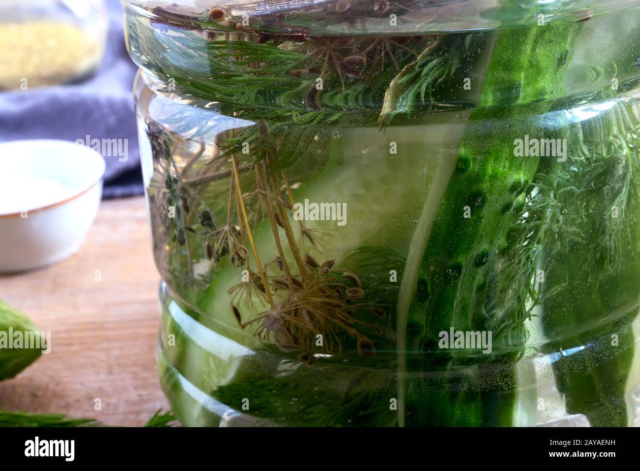 Brine in jar hi-res stock photography and images - Alamy