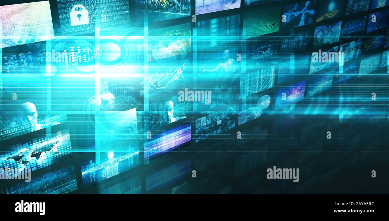 New entertainment communication technologies hi-res stock photography ...