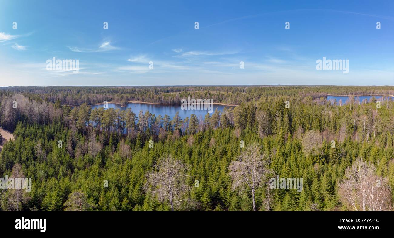 Forested terrain hi-res stock photography and images - Alamy