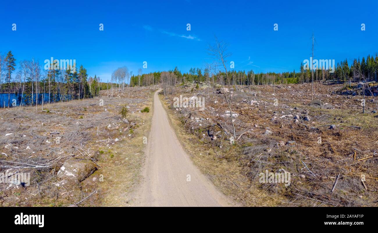 Clearing road hi-res stock photography and images - Alamy