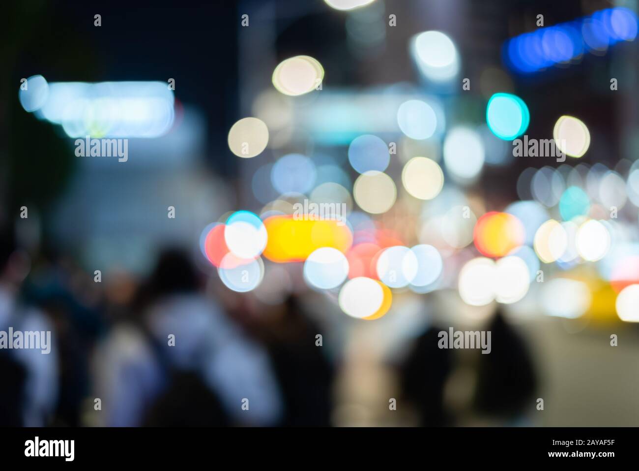 abstract background with people walking at street Stock Photo - Alamy
