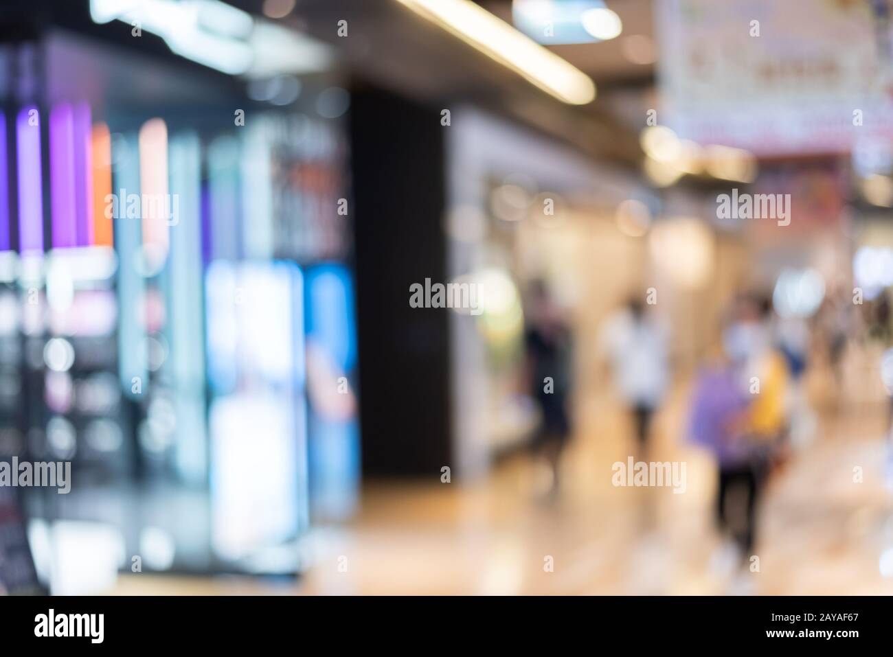 abstract background of shopping mall Stock Photo - Alamy