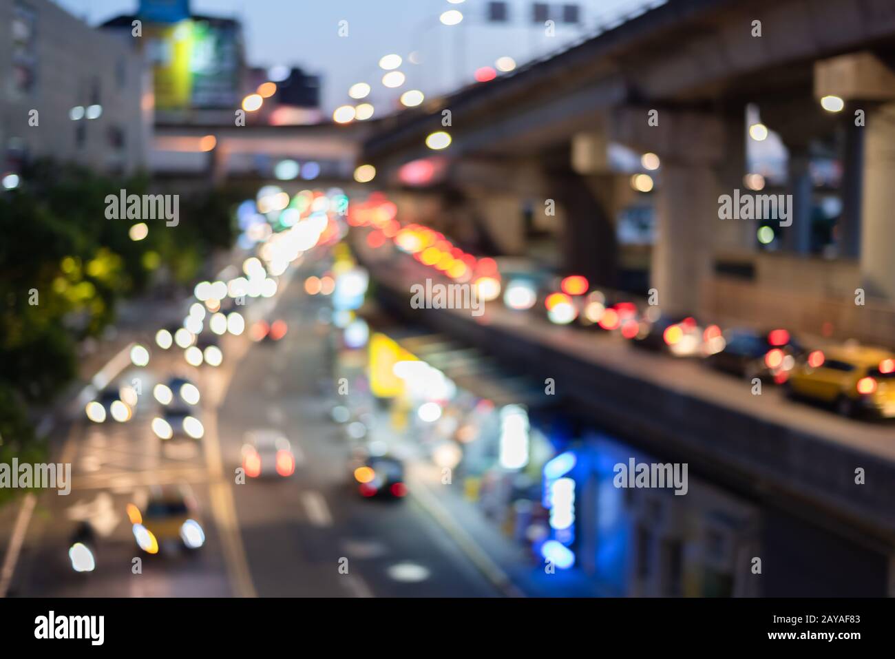 abstract background with traffic light Stock Photo - Alamy