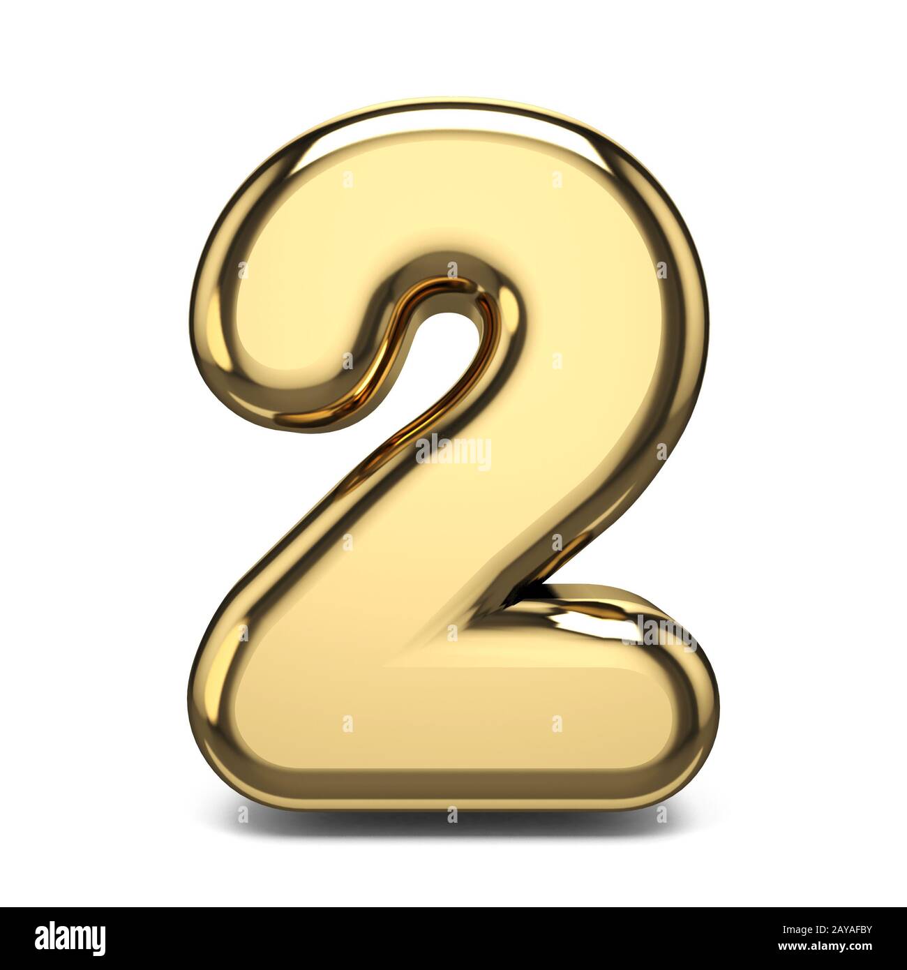 Rounded number font bold Cut Out Stock Images & Pictures - Alamy