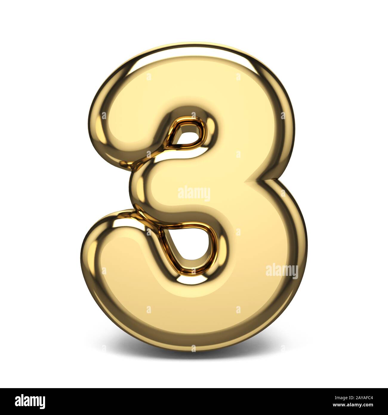 Golden number 3 THREE 3D Stock Photo - Alamy Golden number 3 THREE 3D Stock Photo - Alamy