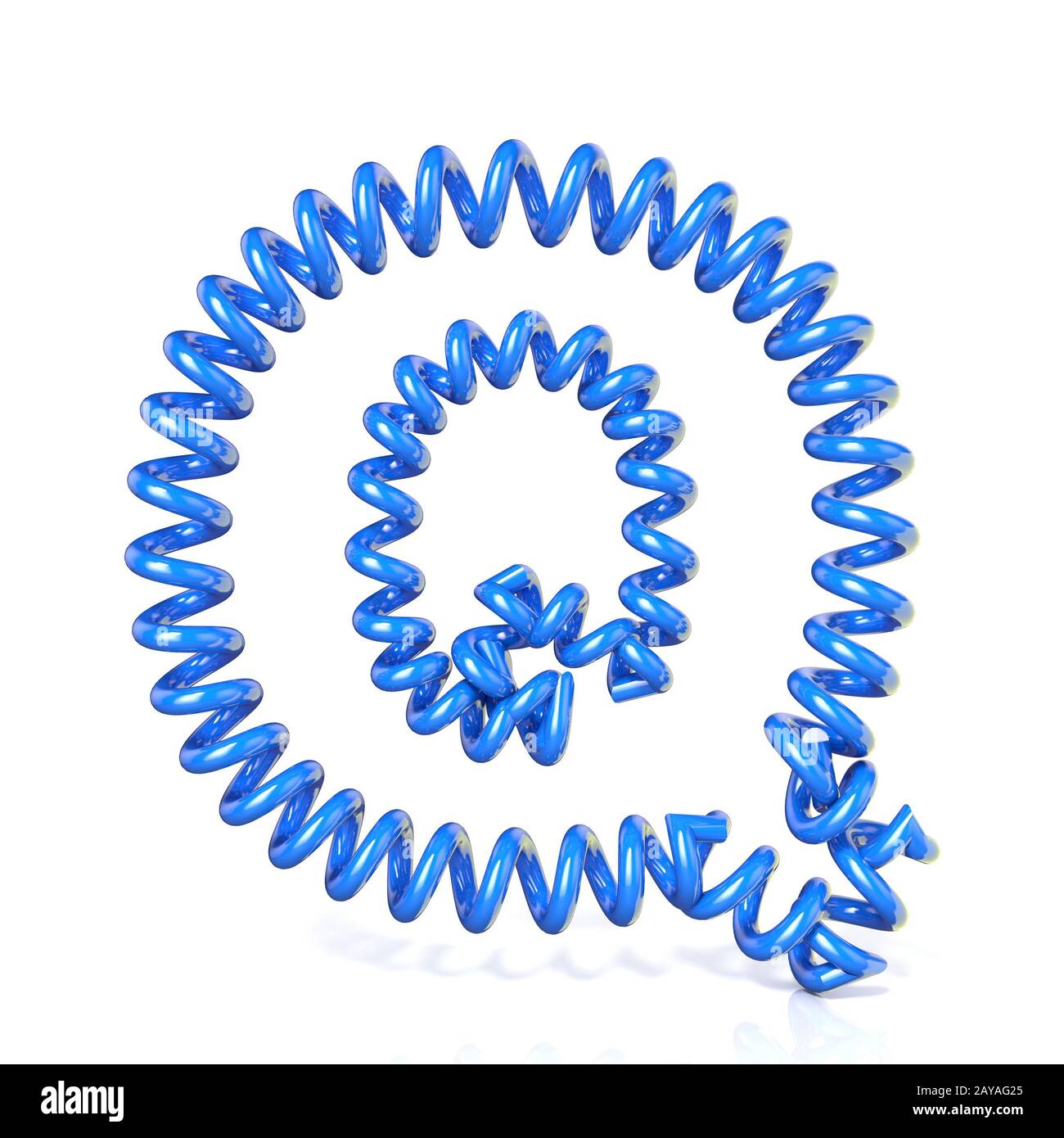 Spring spiral cable font collection hi-res stock photography and images ...