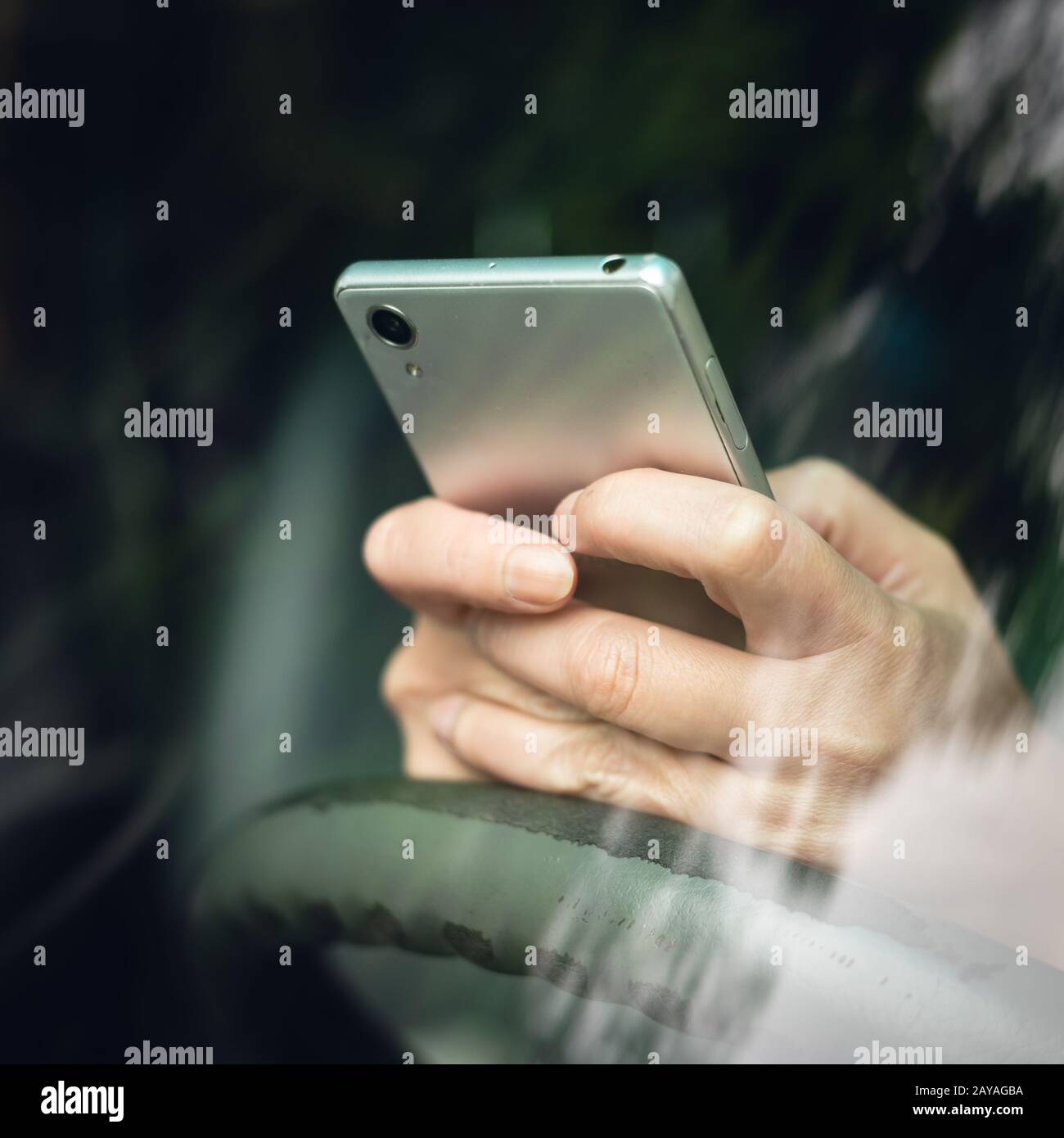 Woman car touch screen display hi-res stock photography and images - Alamy