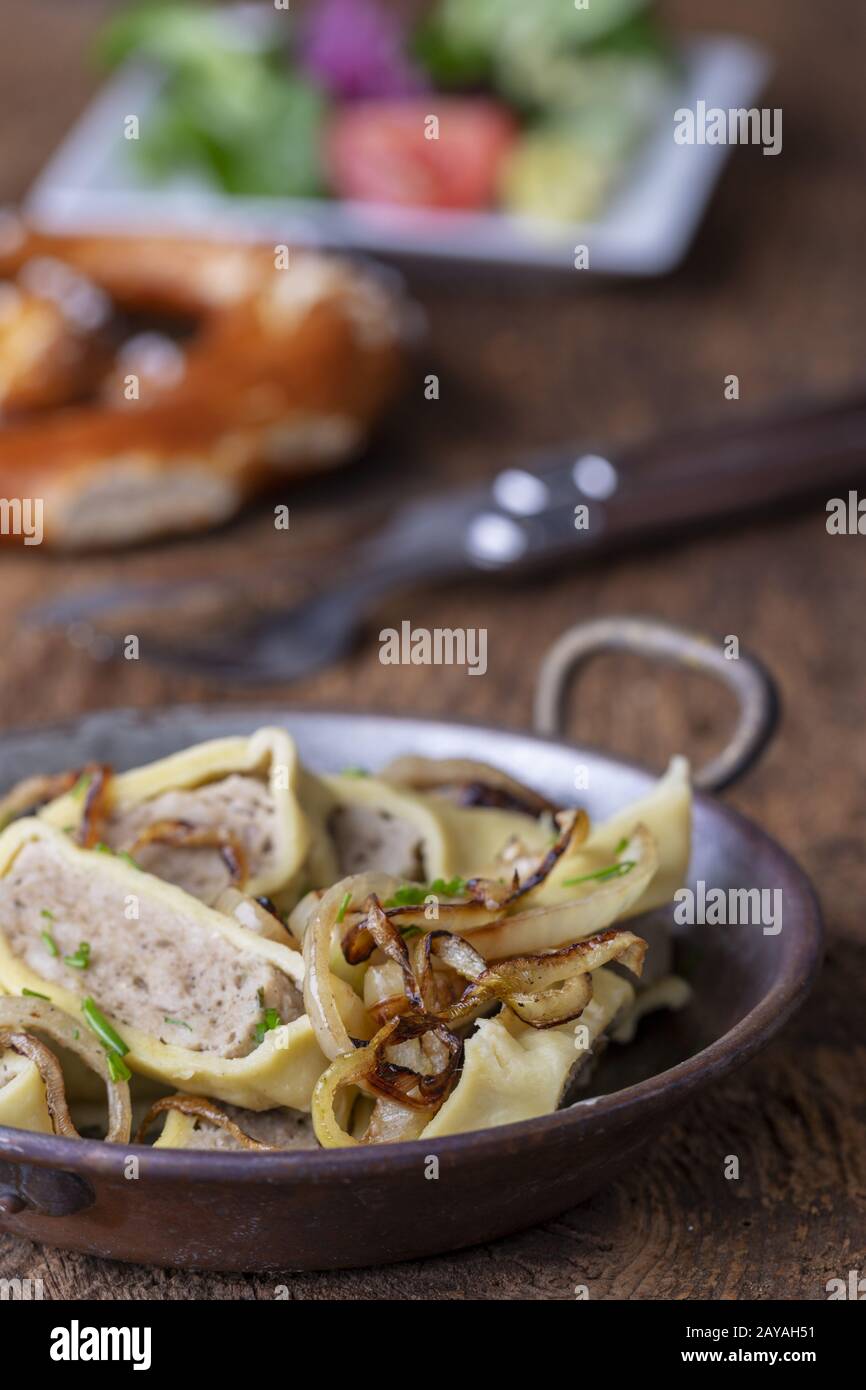 Swabian ravioli pan hi-res stock photography and images - Alamy