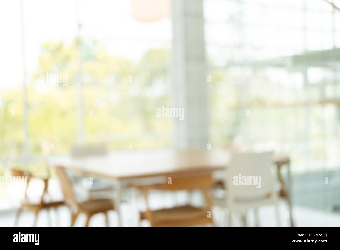 blurred abstract coffee shop background Stock Photo - Alamy
