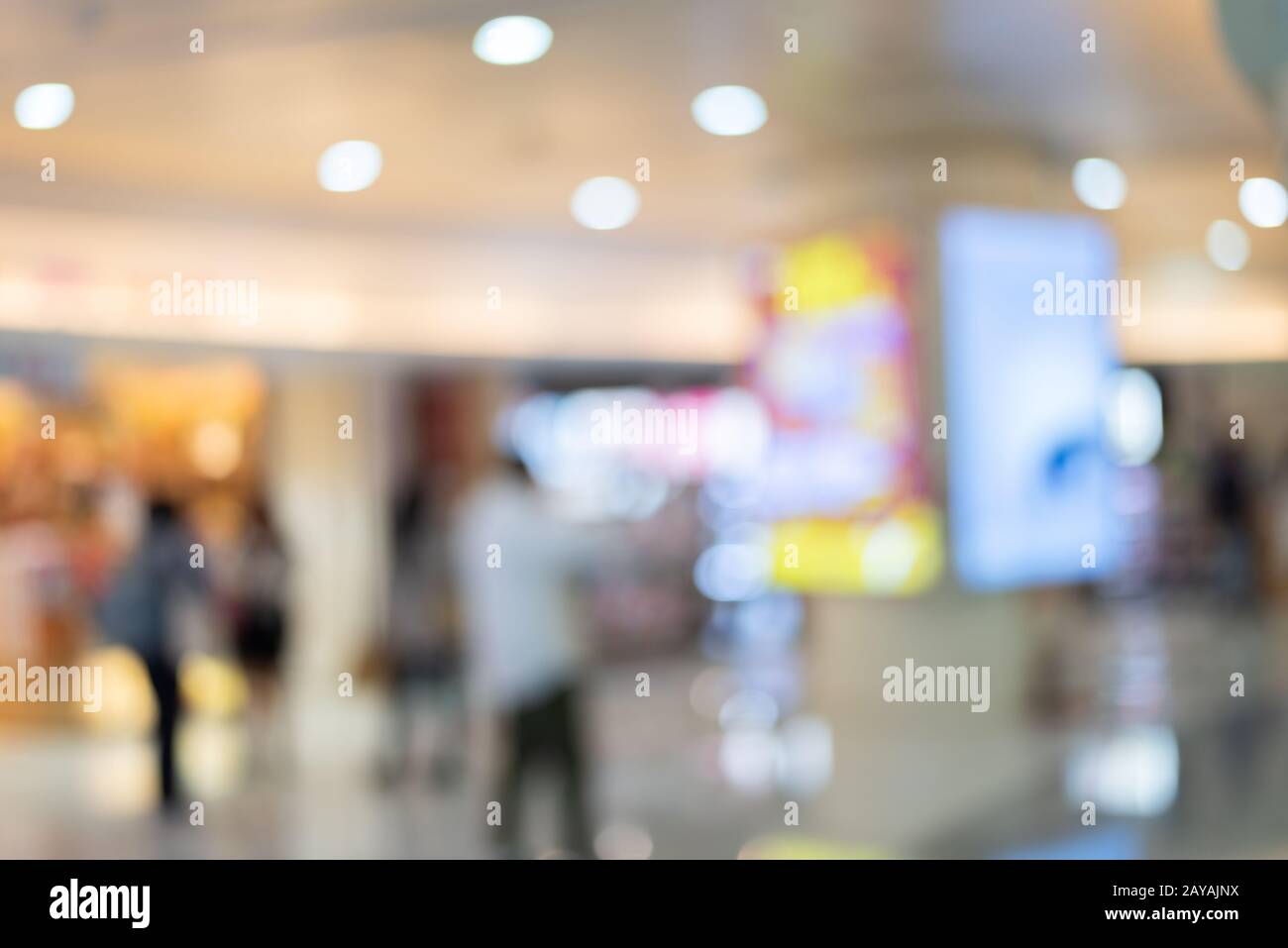 abstract background of shopping mall Stock Photo - Alamy