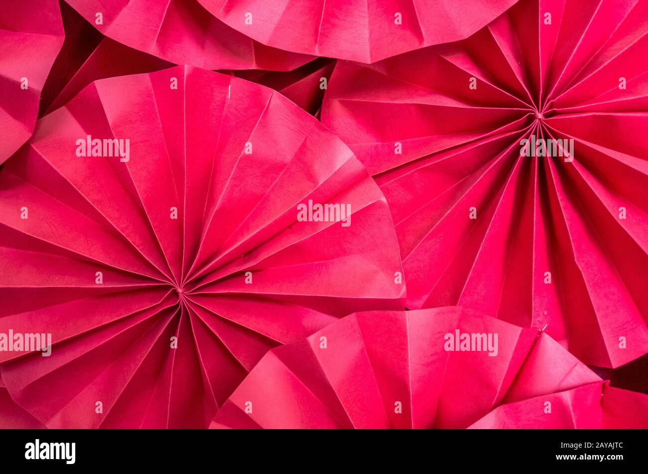 circle craft homemade paper Stock Photo - Alamy