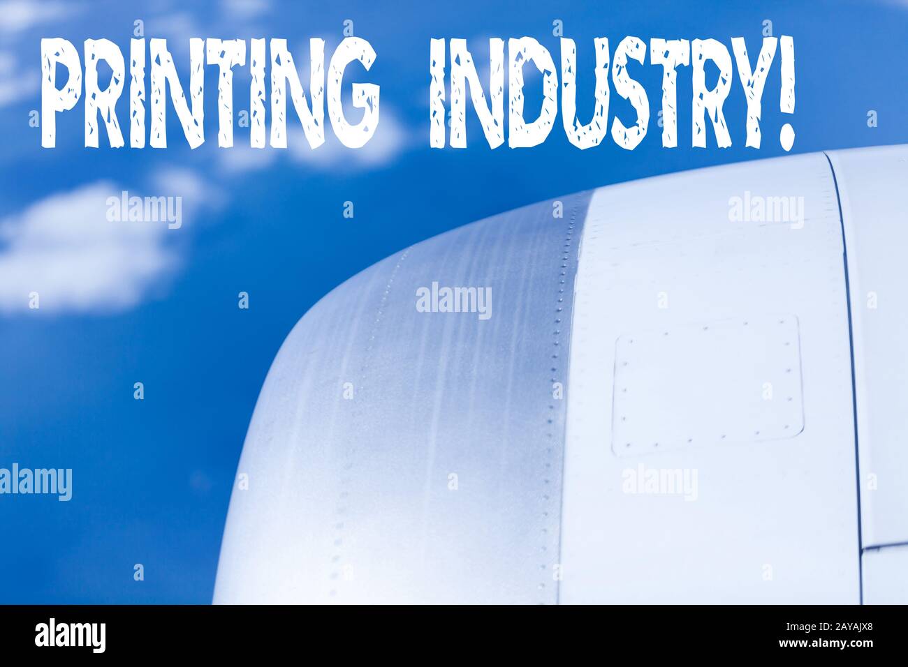 Word writing text Printing Industry. Business concept for industry ...