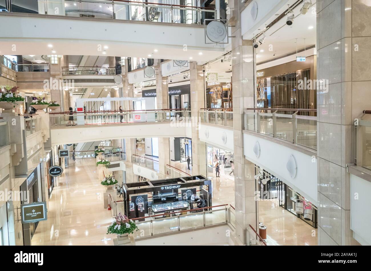 interior of the commercial in Taipei 101 Shopping Mall Stock Photo - Alamy