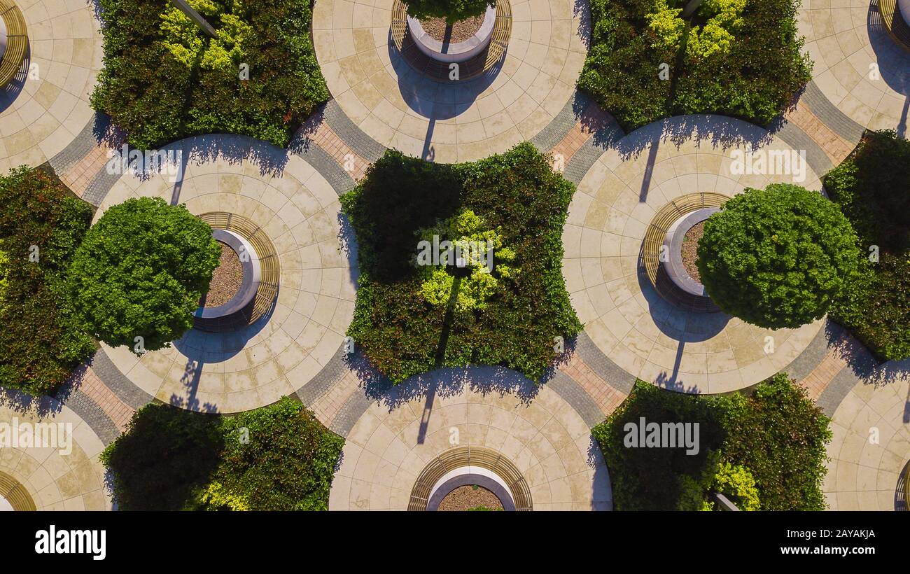 Aerial looking down view city hi-res stock photography and images - Alamy