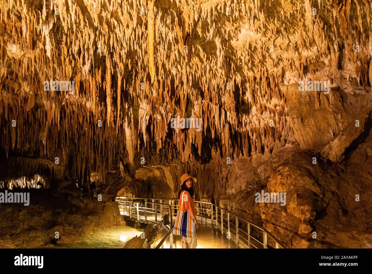 Gyokusendo limestone cave okinawa world hi-res stock photography and ...