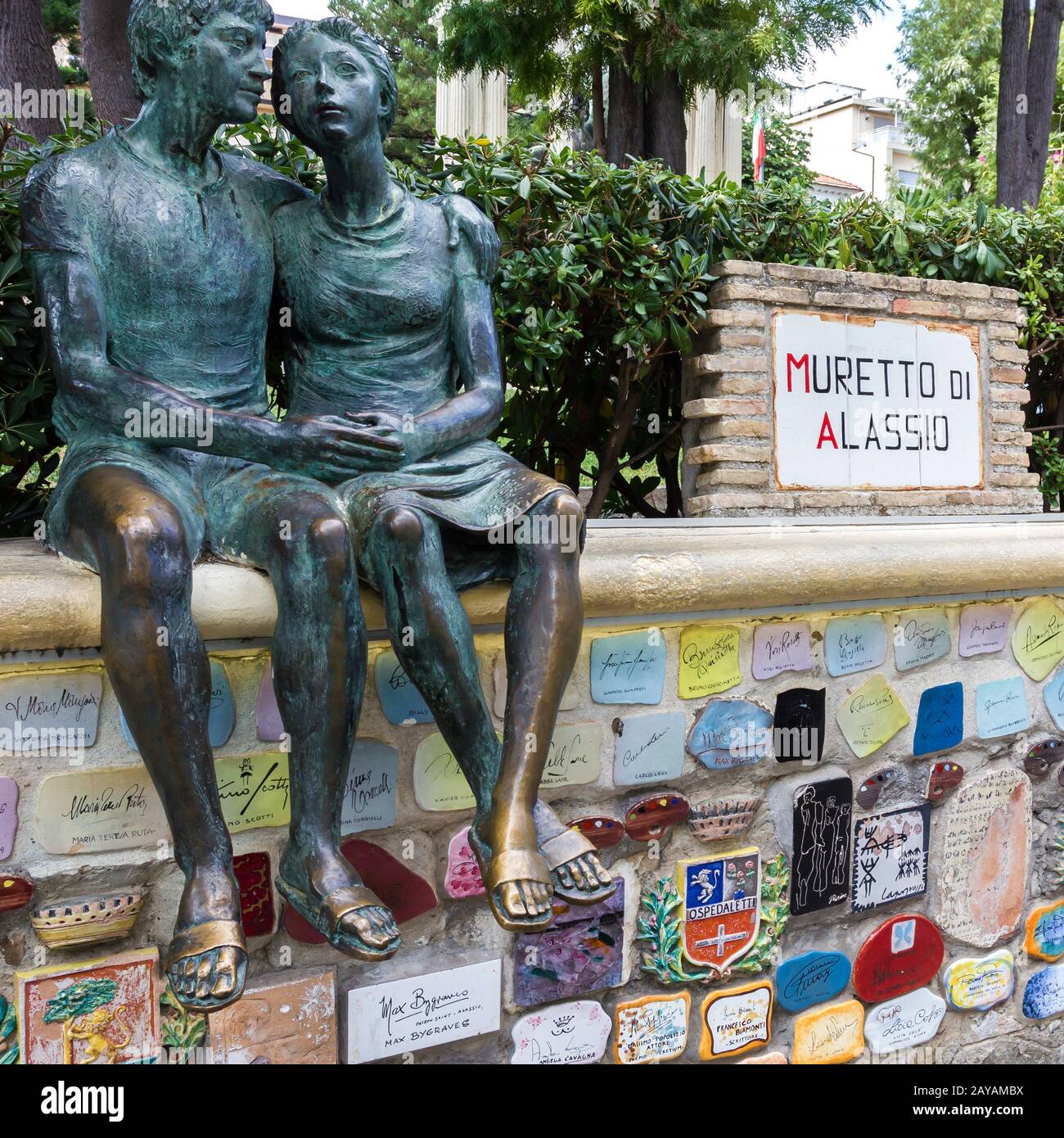 Alassio town hi-res stock photography and images - Alamy