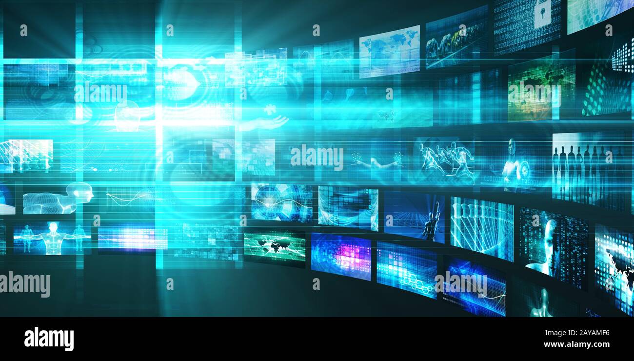 Impact of Technology Stock Photo - Alamy