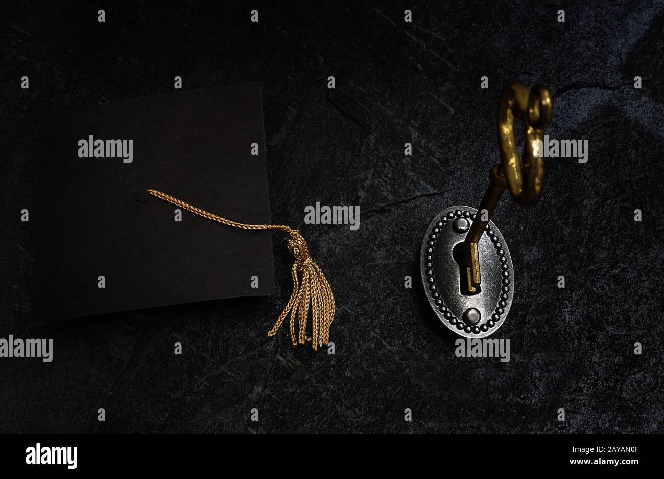 Gold grad hi-res stock photography and images - Alamy