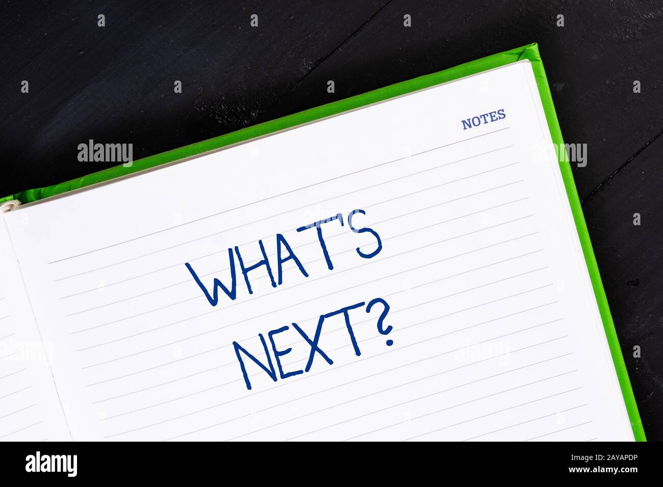 Text sign showing What S Next Question. Conceptual photo asking ...