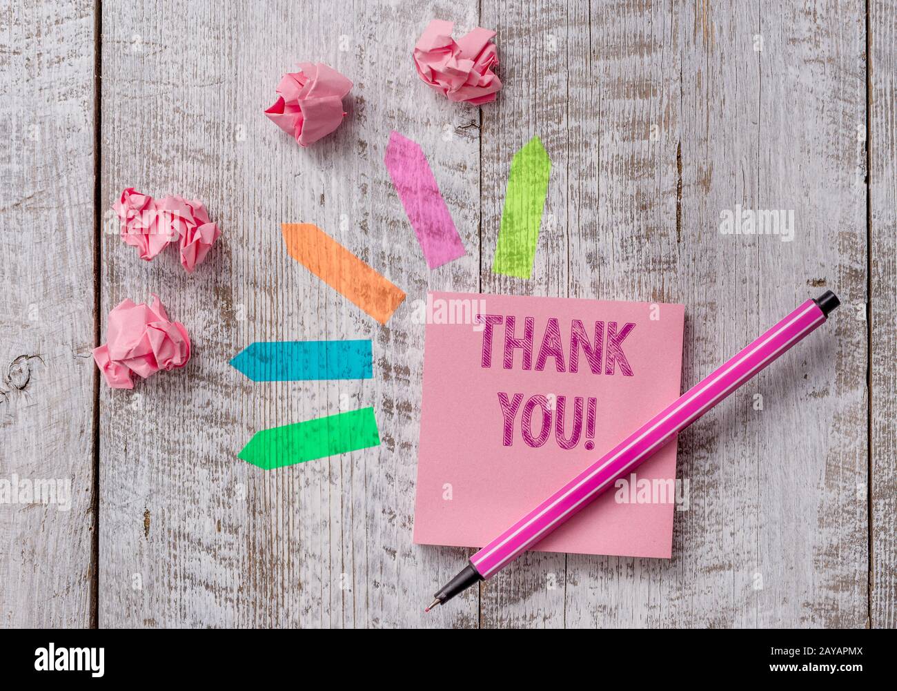Thank you card writing hi-res stock photography and images - Alamy