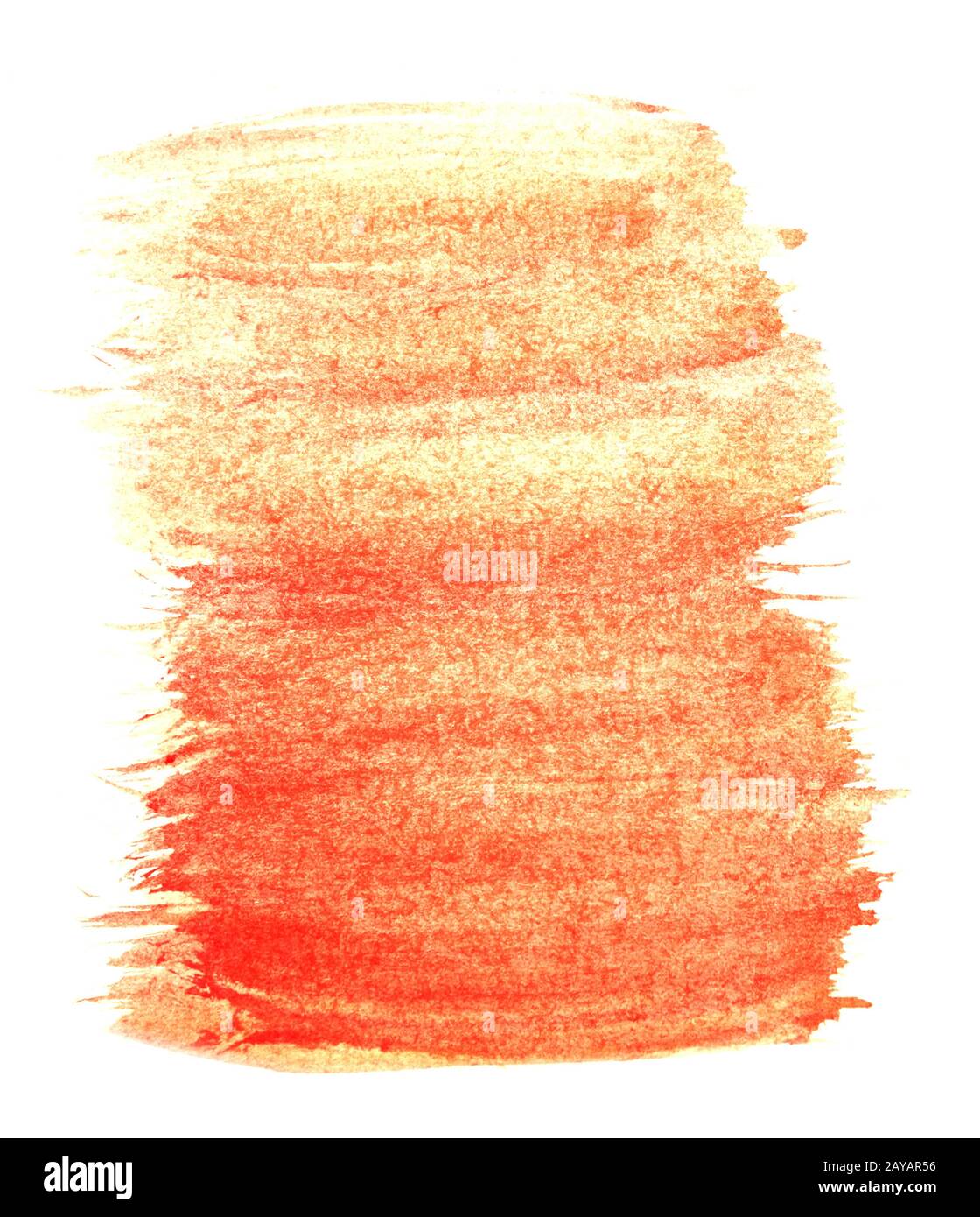 Orange watercolor strokes Stock Photo - Alamy