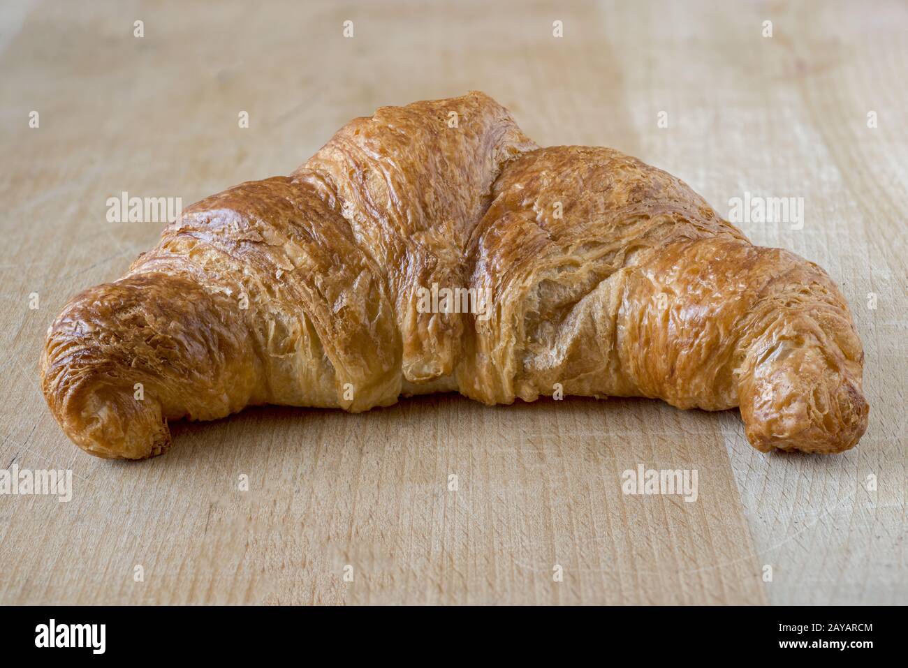 A butter croissant Stock Photo - Alamy