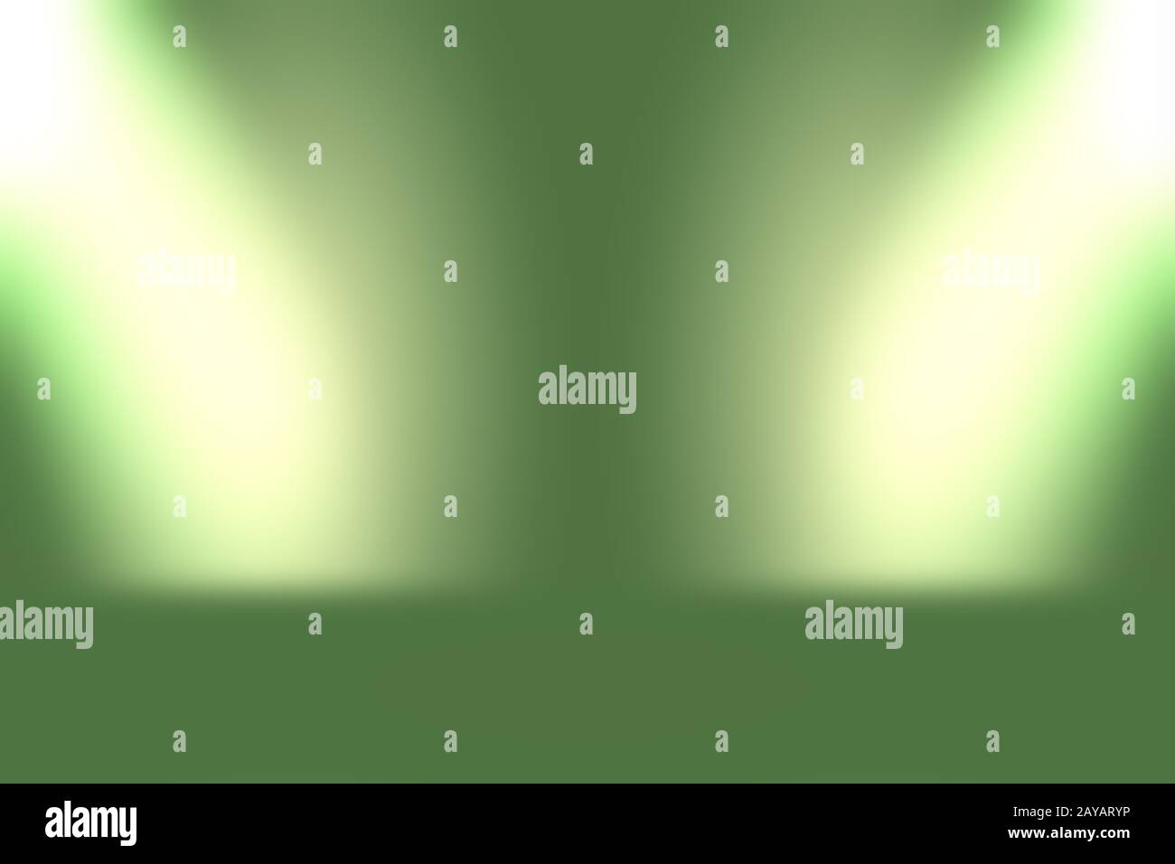 Abstract blur empty Green gradient Studio well use as background ...