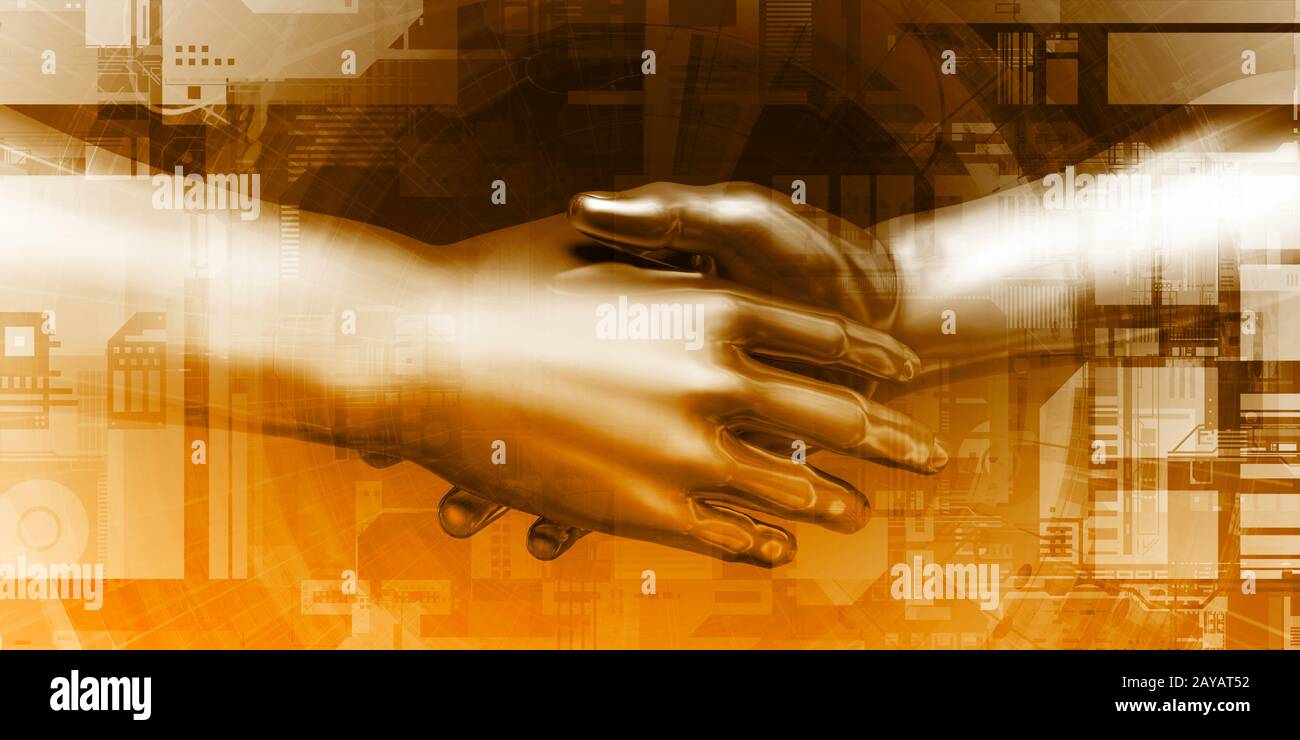 Ai robot human interaction hi-res stock photography and images - Alamy